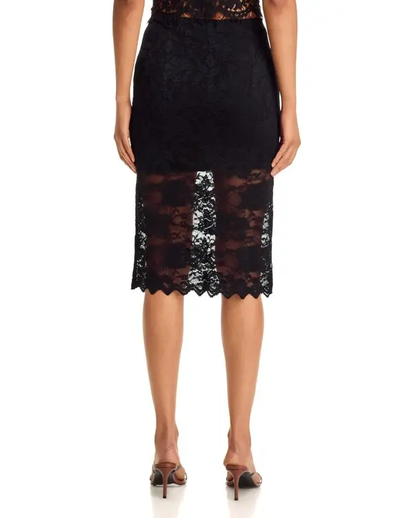 Generation Love Kiera Lace Midi Skirt