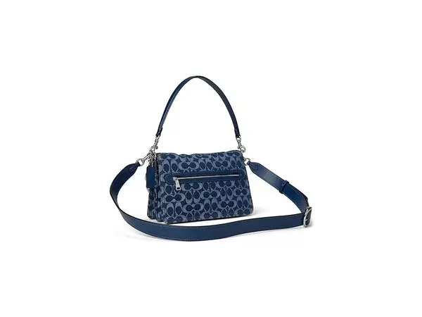 COACH Chain Tabby Shoulder Bag In Signature Denim