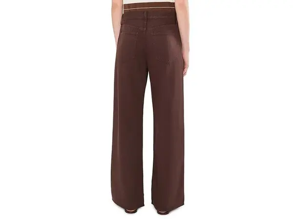 Madewell Ultimate Wide In Burnt Cocoa Jeans Burnt Cocoa