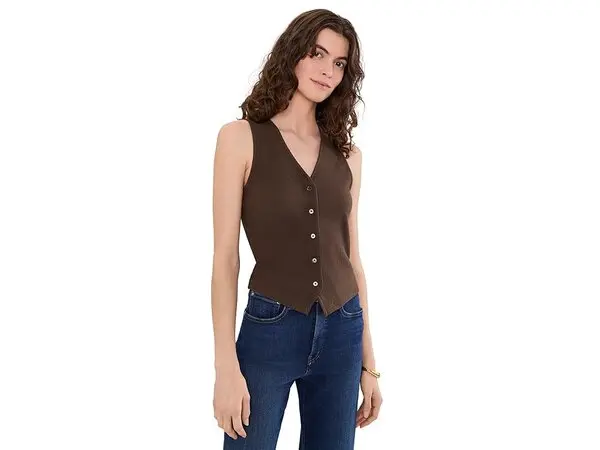 Madewell Knit Vest Clothing Dark - Brown