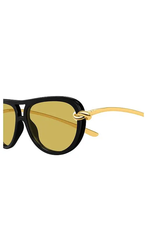 Bottega Veneta Oval Sunglasses