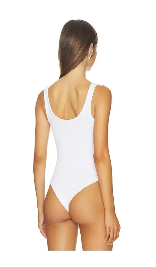 L'Agence Nica Scoop Neck Tank Bodysuit