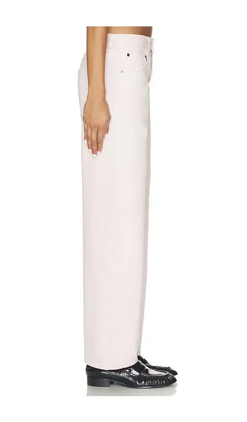EB DENIM Low Rise Baggy Jean In Pink