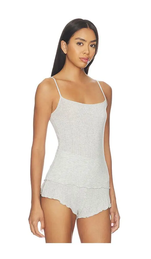NEGATIVE UNDERWEAR Whipped Cami Top In Grey