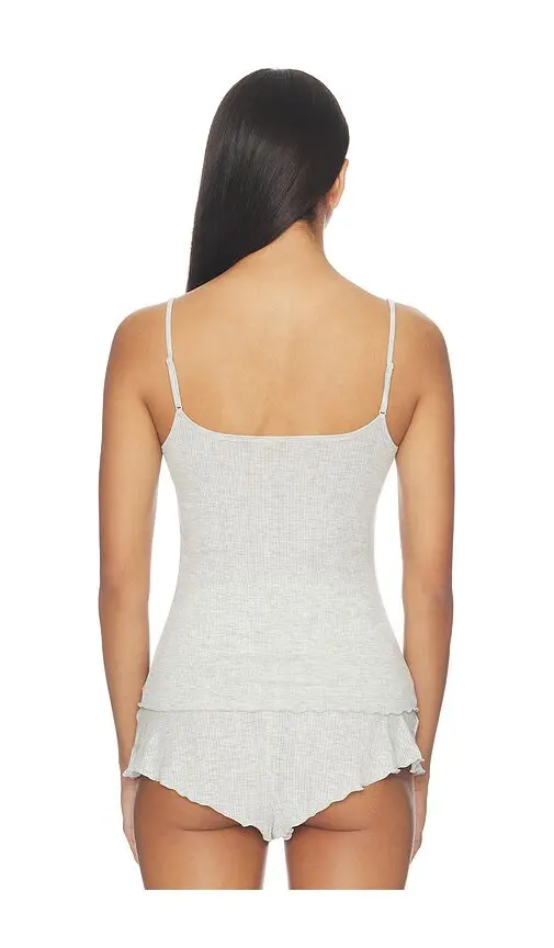 NEGATIVE UNDERWEAR Whipped Cami Top In Grey