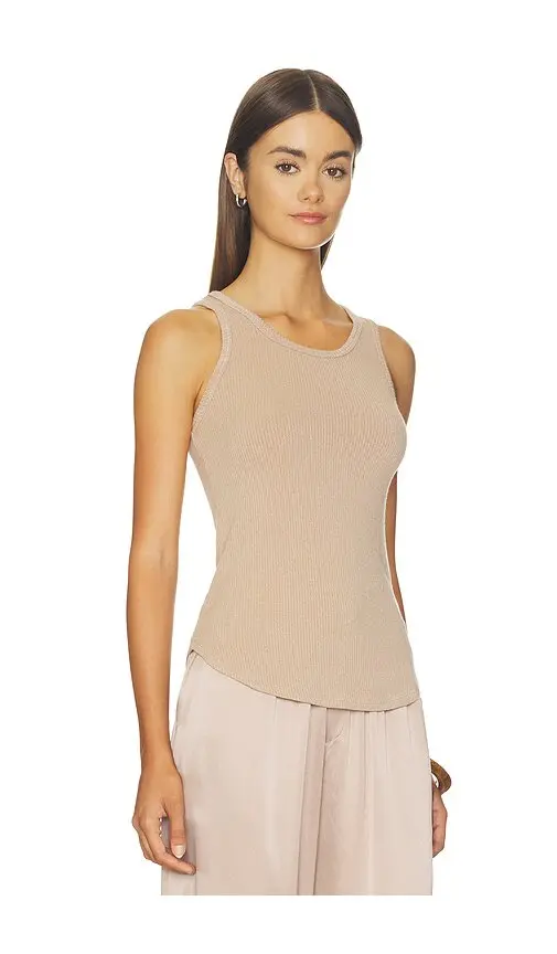 Sablyn Jameela Racerback Tank In Beige