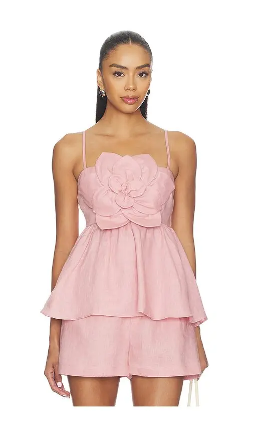 Yumi Kim Coco Top In Pink