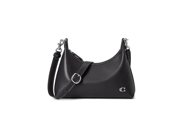 COACH Glovetanned Leather Juliet Shoulder Bag 25 Shoulder Handbags - Black
