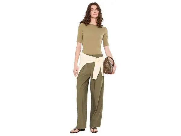 Madewell The Everyday Trouser Poplin - Navy