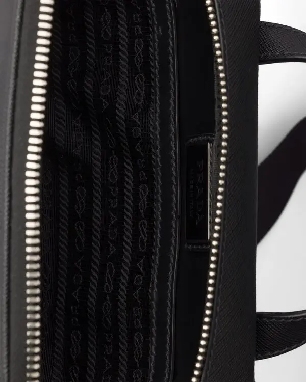 Prada Saffiano Leather Shoulder Bag