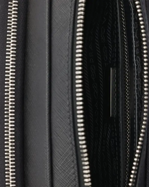 Prada Saffiano Leather Shoulder Bag