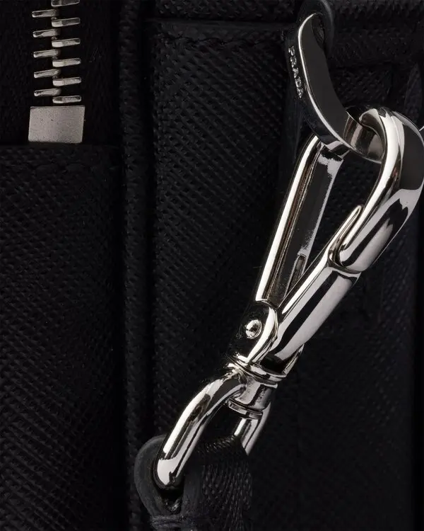 Prada Saffiano Leather Shoulder Bag