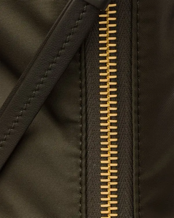 Prada Re-nylon And Leather Large Bag