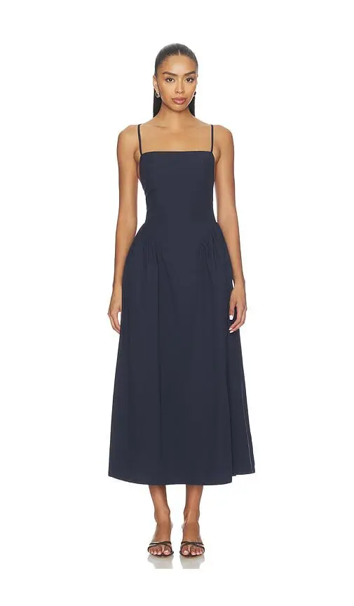 PISTOLA Sadee Open Back Dress