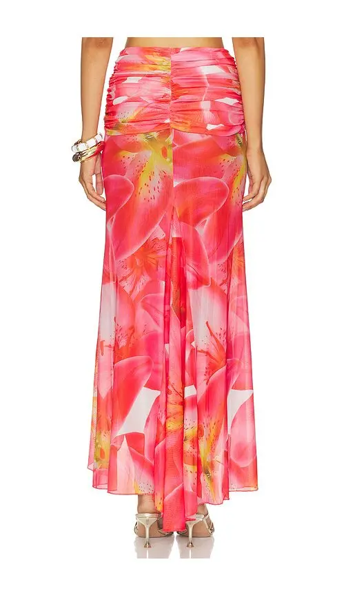 Superdown Maxi Skirt With Starfish Embellishment