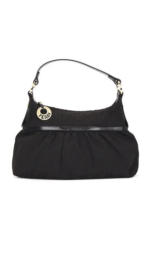 FWRD RENEW Fendi Zucca Chef Shoulder Bag