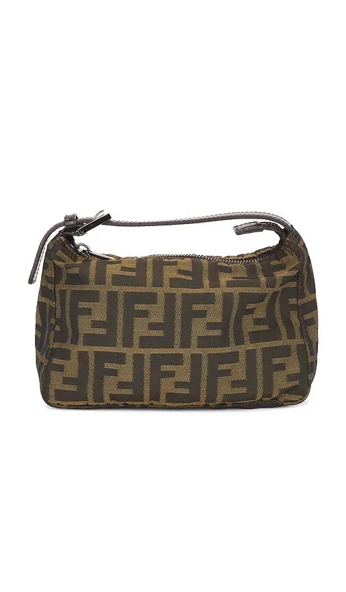 FWRD RENEW Fendi Zucca Vanity Handbag