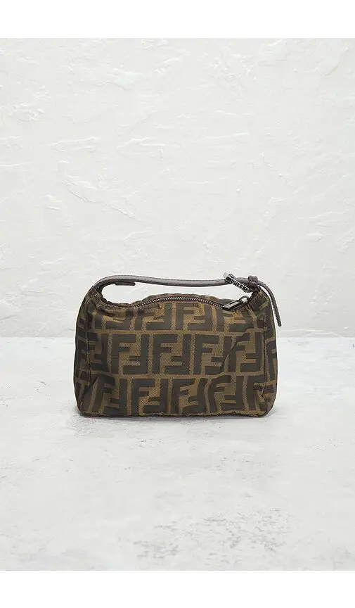 FWRD RENEW Fendi Zucca Vanity Handbag