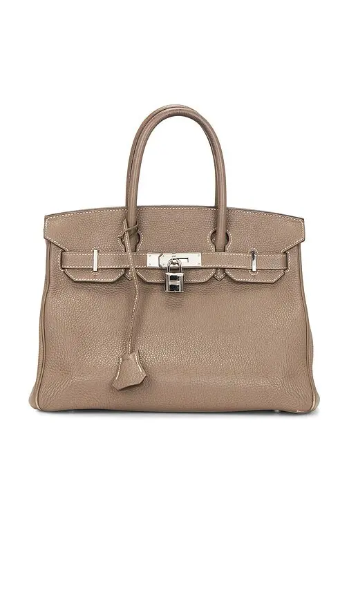 FWRD RENEW Hermes Togo Birkin 30 Handbag - Brown