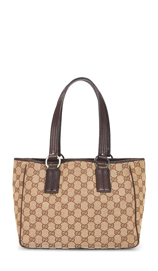 FWRD RENEW Gucci Gg Canvas Tote Bag