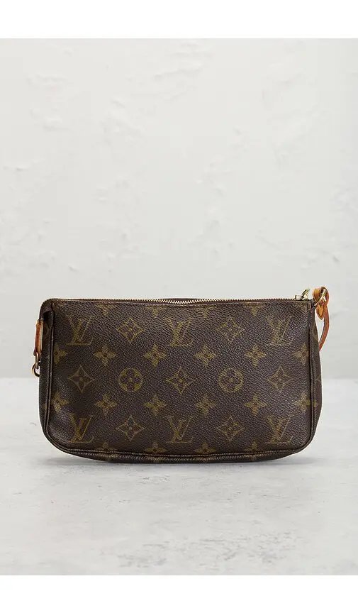 FWRD RENEW Louis Vuitton Monogram Pochette Accessoires Shoulder Bag - Brown