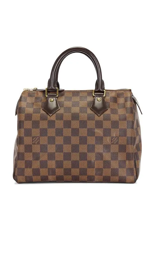 FWRD RENEW Louis Vuitton Damier Ebene Speedy 25 Handbag