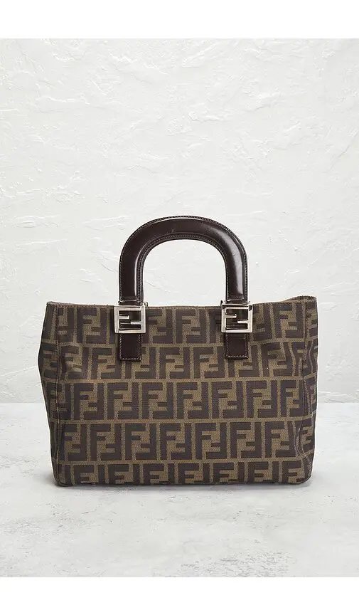 FWRD RENEW Fendi Zucca Handbag