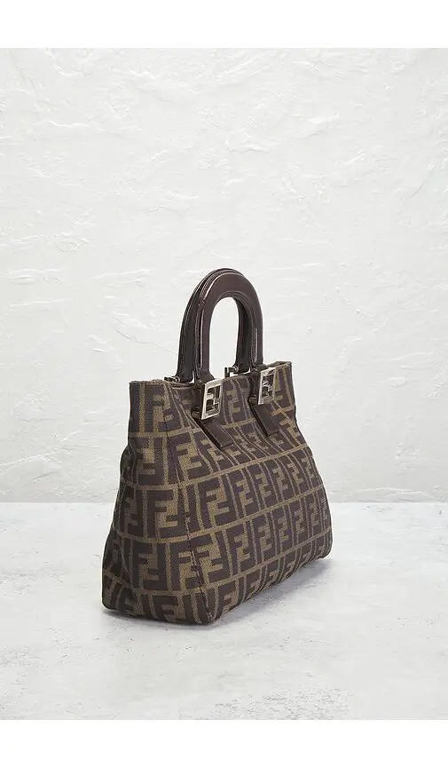 FWRD RENEW Fendi Zucca Handbag