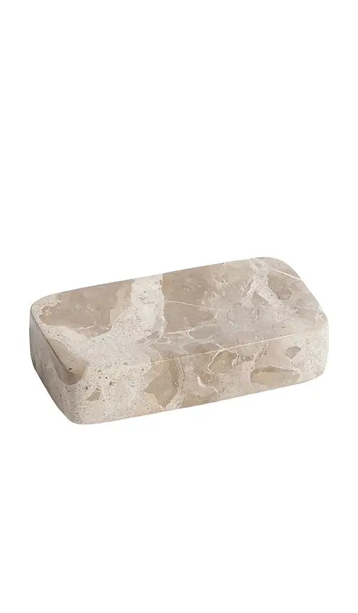 The Favorites Marble Soap Bar Holder - Cream