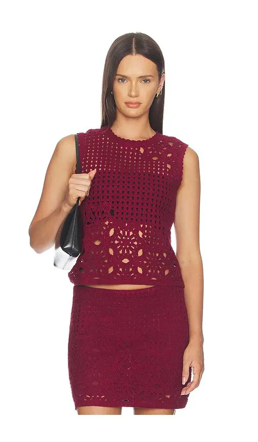 FRAME The Postcard Tank - Red