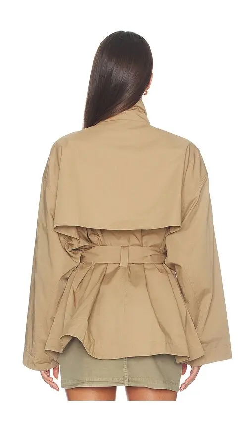 FRAME The Short Field Trench - Tan