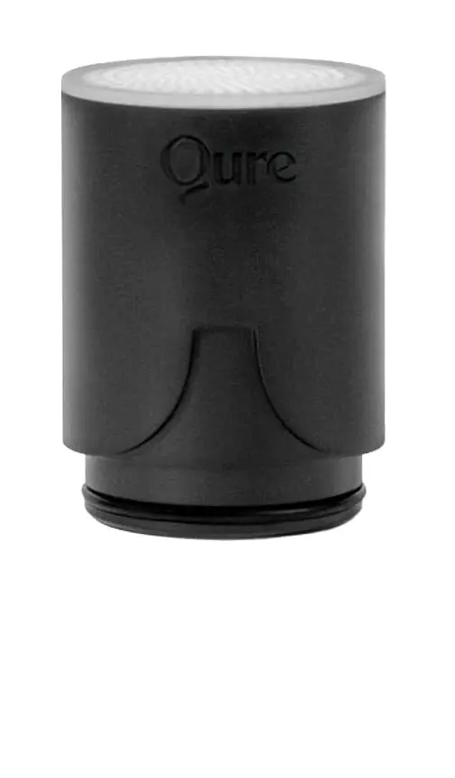 QURE SKINCARE Faucet Filter Replacement - Black