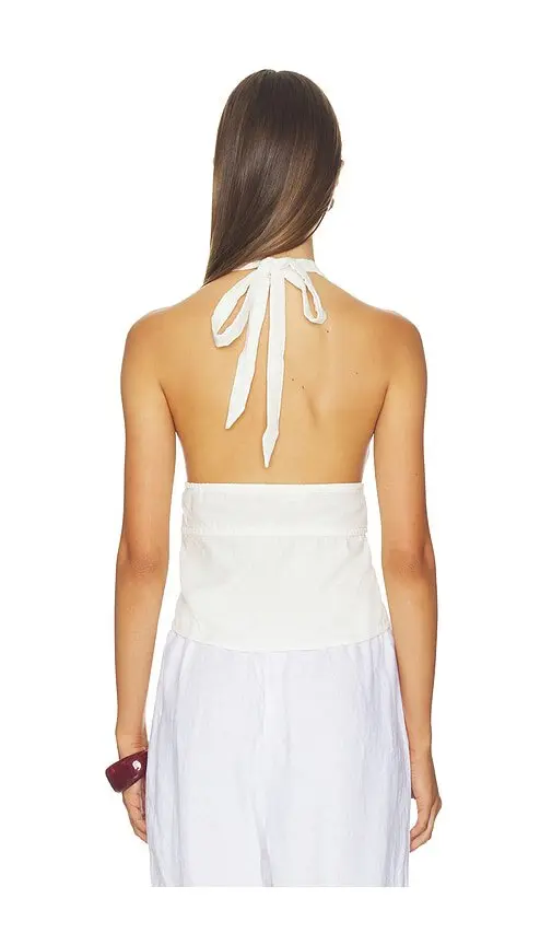 MORE TO COME Belle Top - White