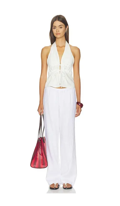 MORE TO COME Belle Top - White