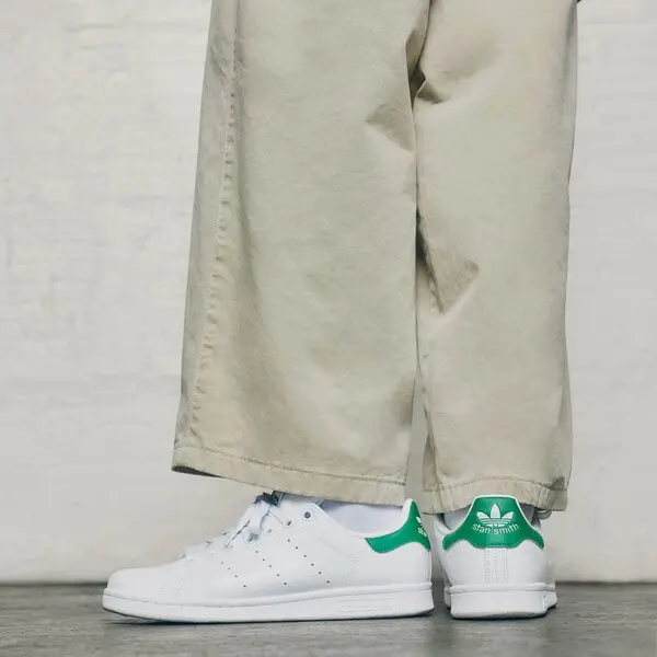 Adidas Stan Smith Athletic Shoe - Cloud White/core White/green