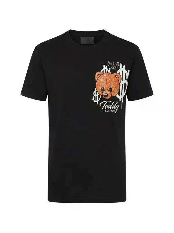 Philipp Plein Jersey T-shirt Teddy Crest