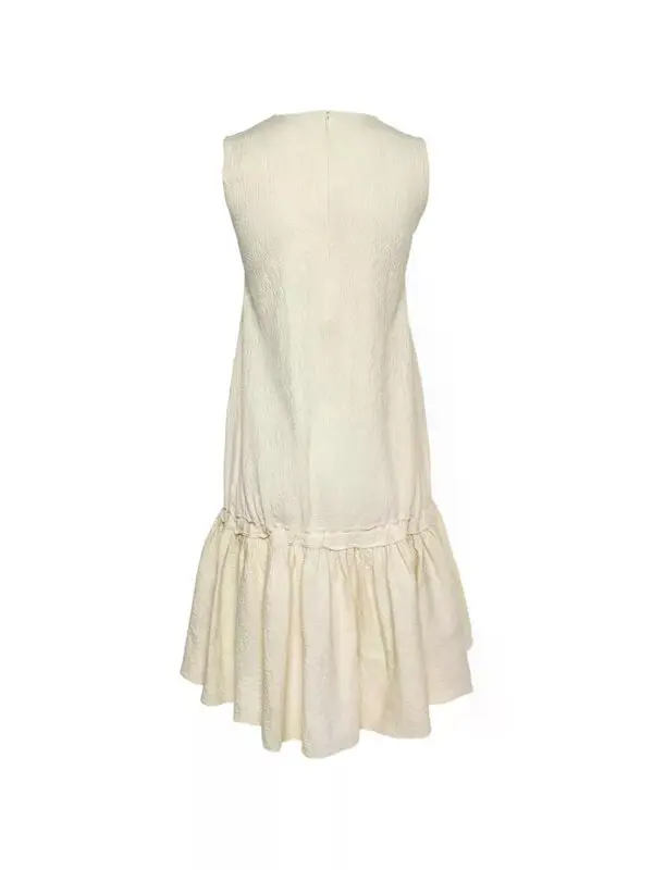Victoria Beckham Tiered Cloqué Mini Dress