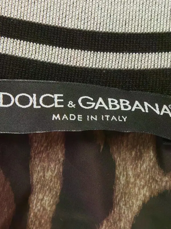 Dolce & Gabbana Leopard-print Bomber Jacket