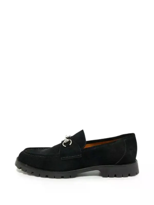Gucci Horsebit Suede Loafers