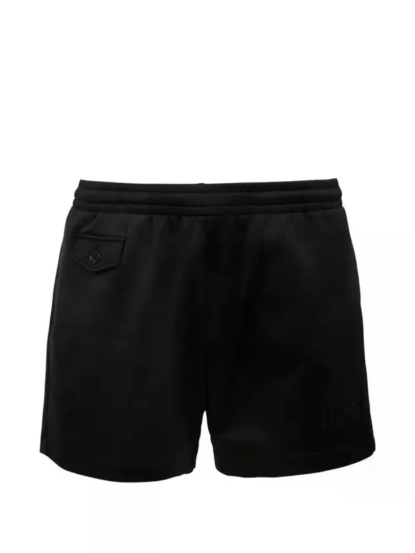 MAISON MARGIELA Logo Embroidered Elasticated Shorts