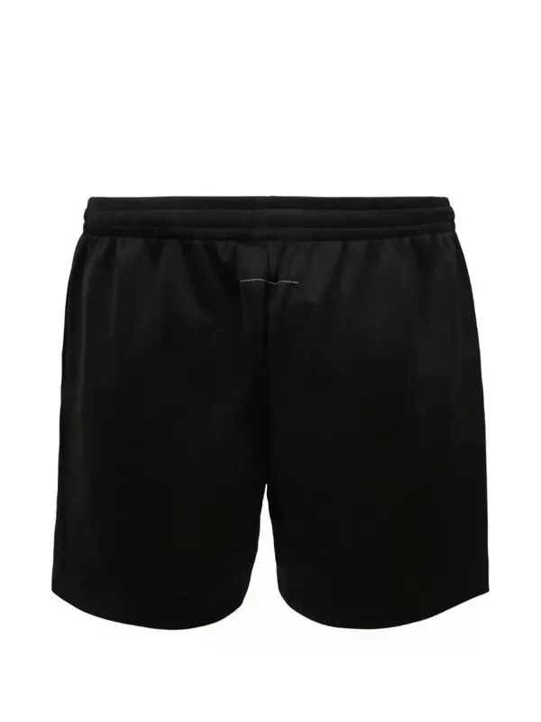 MAISON MARGIELA Logo Embroidered Elasticated Shorts