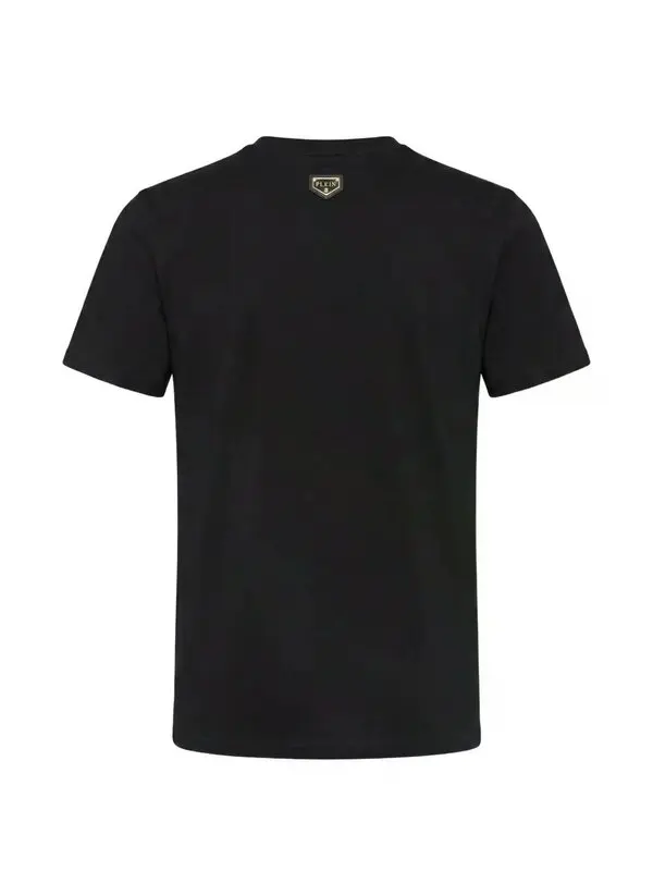 Philipp Plein Jersey T-shirt Dollar - Black
