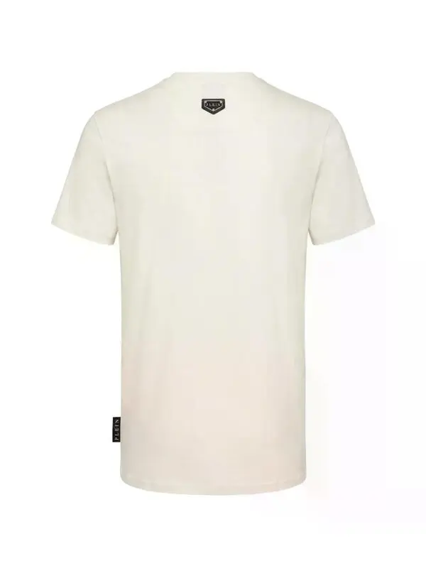 Philipp Plein Jersey T-shirt Dollar - Neutrals