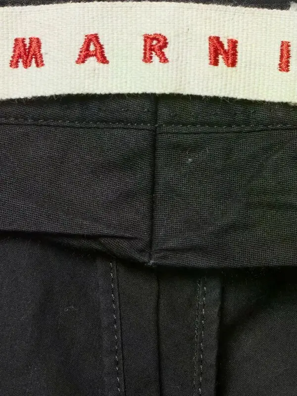 Marni Slim-fit Cotton Trousers