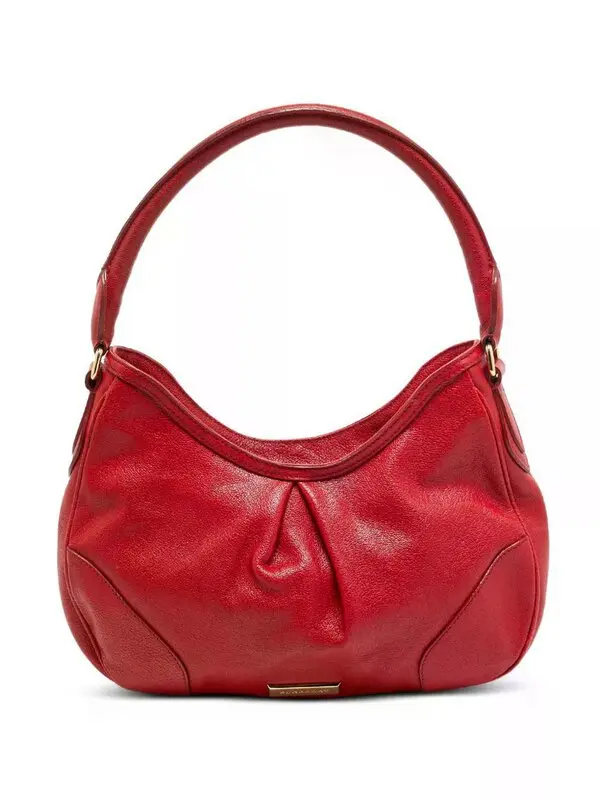 Burberry Hernville Leather Shoulder Bag