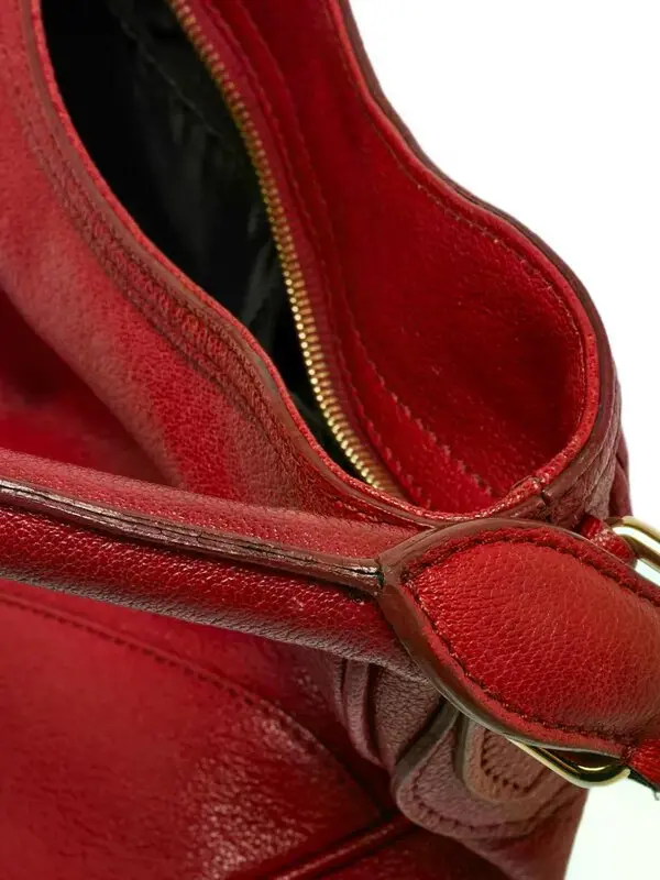 Burberry Hernville Leather Shoulder Bag