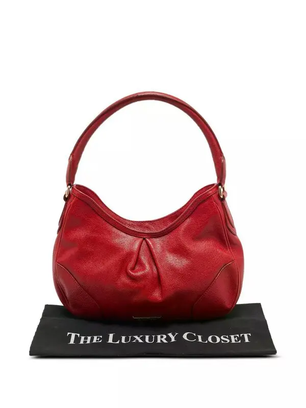 Burberry Hernville Leather Shoulder Bag