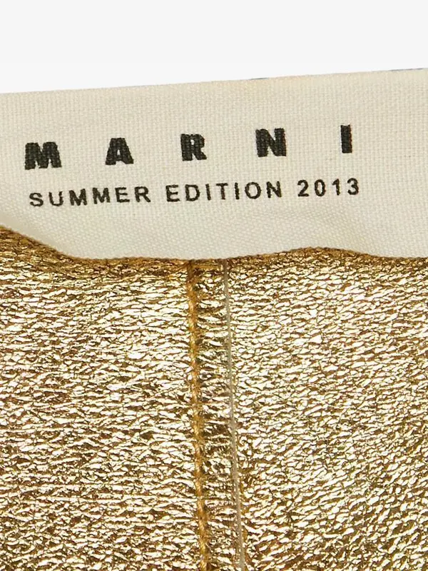 Marni Open-front Leather Jacket