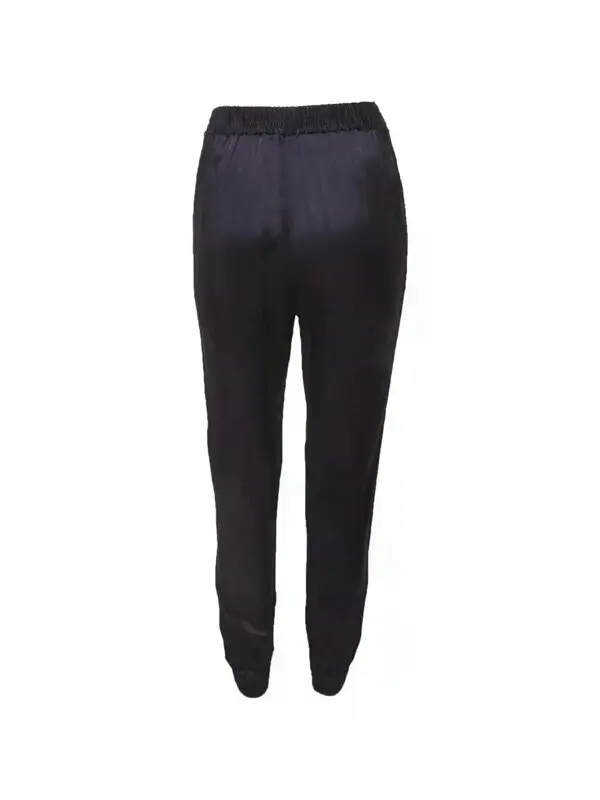 LANVIN Satin Lace Trousers