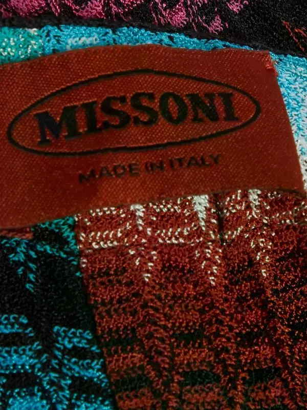 Missoni Sleeveless Knitted Mini Dress